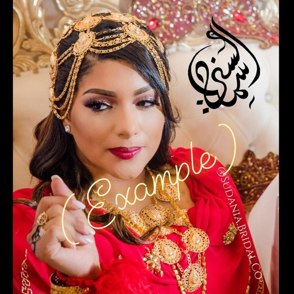 Sudania Bridal Co. | Jewelry | Exotic Headdress Sudanese Egyptian ...